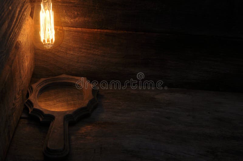 Retro stock photo. Image of electric, lamp, light, corner - 129246904