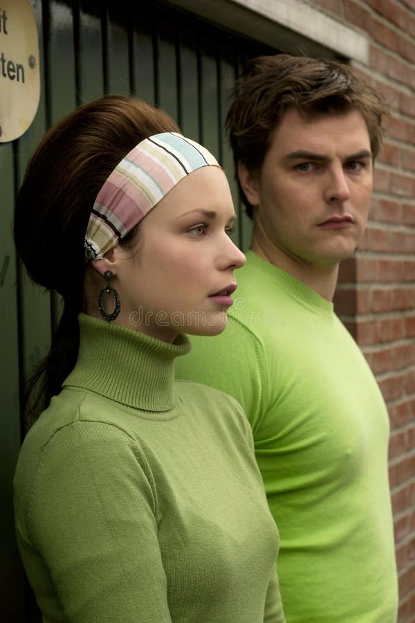 Retro Couple stock image. Image of beautiful, city, couple - 647469