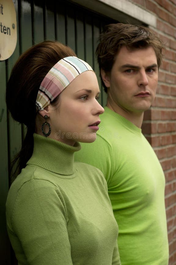 Retro Couple stock image. Image of beautiful, city, couple - 647469