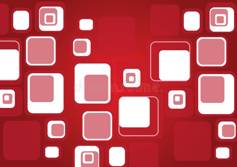 Retro cube background stock vector. Illustration of brown - 7495724