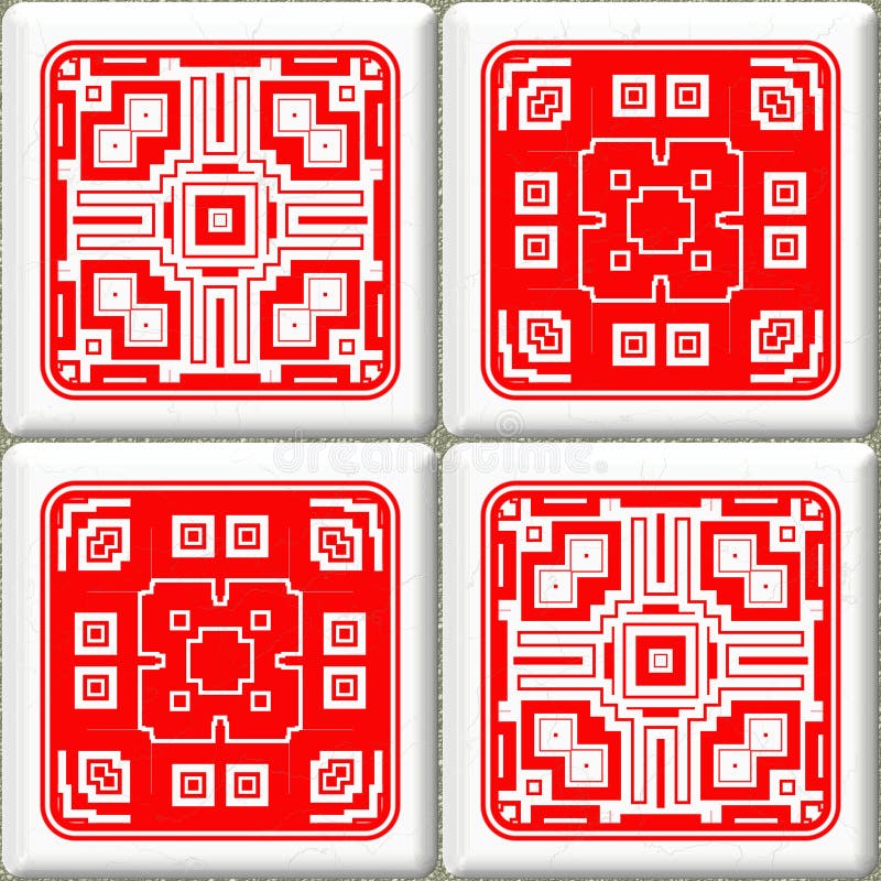 Retro cube tiles stock illustration. Illustration of mosaic - 46750623