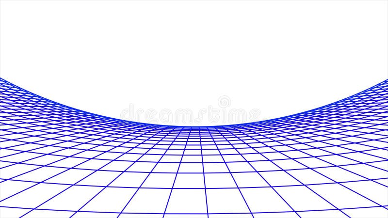 Retro Cyberspace Grid Net Polygonal Wireframe Landscape Seamless Loop ...