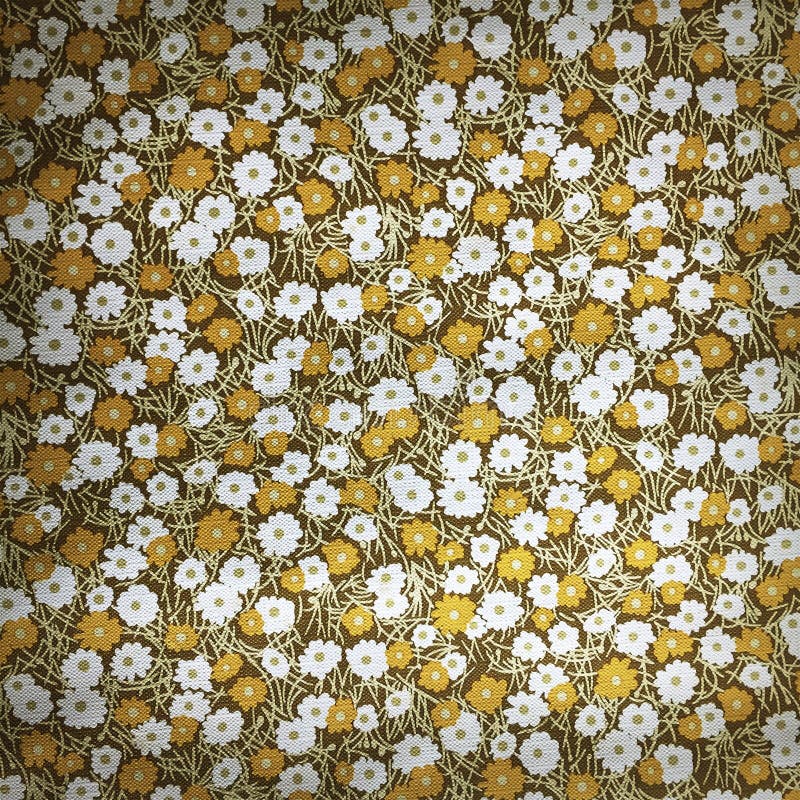 Retro Daisy Flower Background Stock Image - Image of seventies ...