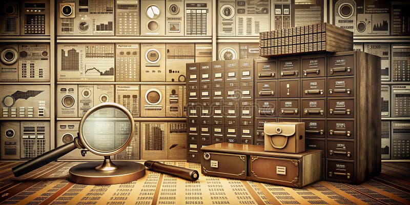 Retro Data Visualization a Nostalgic Look at Big Data Statistical ...