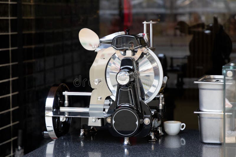 Retro Deli Slicer stock photo. Image of tools, style - 241060558