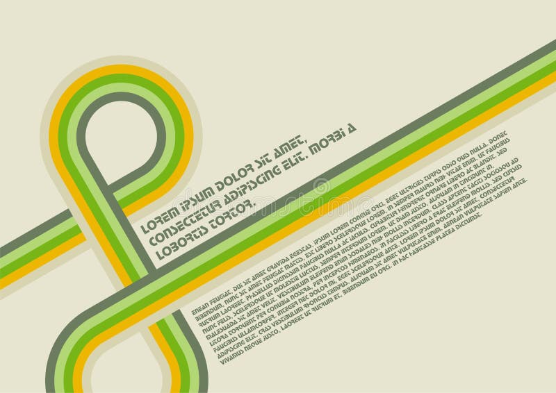 Retro design stock vector. Illustration of lines, retro - 15992601