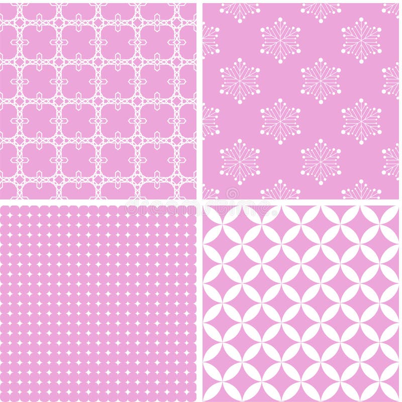 Retro Different Seamless Patterns. Stock Vector - Illustration of ... Retro Different Seamless Patterns. Stock Vector - Illustration of ...