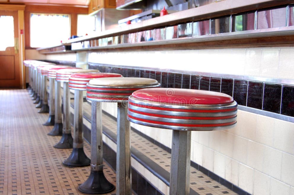 293 Retro Diner Counter Stock Photos - Free & Royalty-Free Stock Photos ...