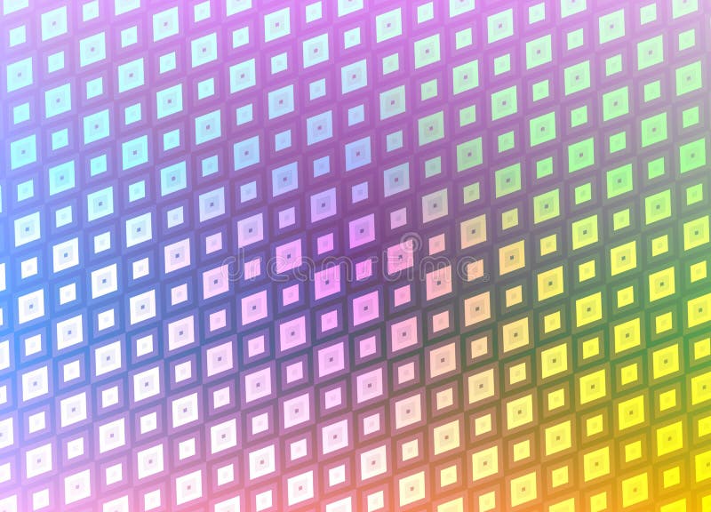 Retro disco squares stock illustration. Illustration of diamonds - 22989262