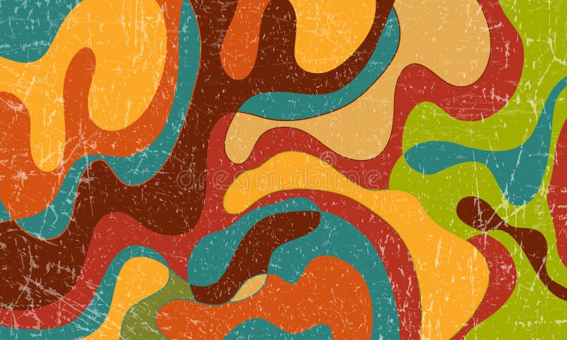 Retro Distressed Abstract Background, Wallpaper, Vintage Style Stock ...