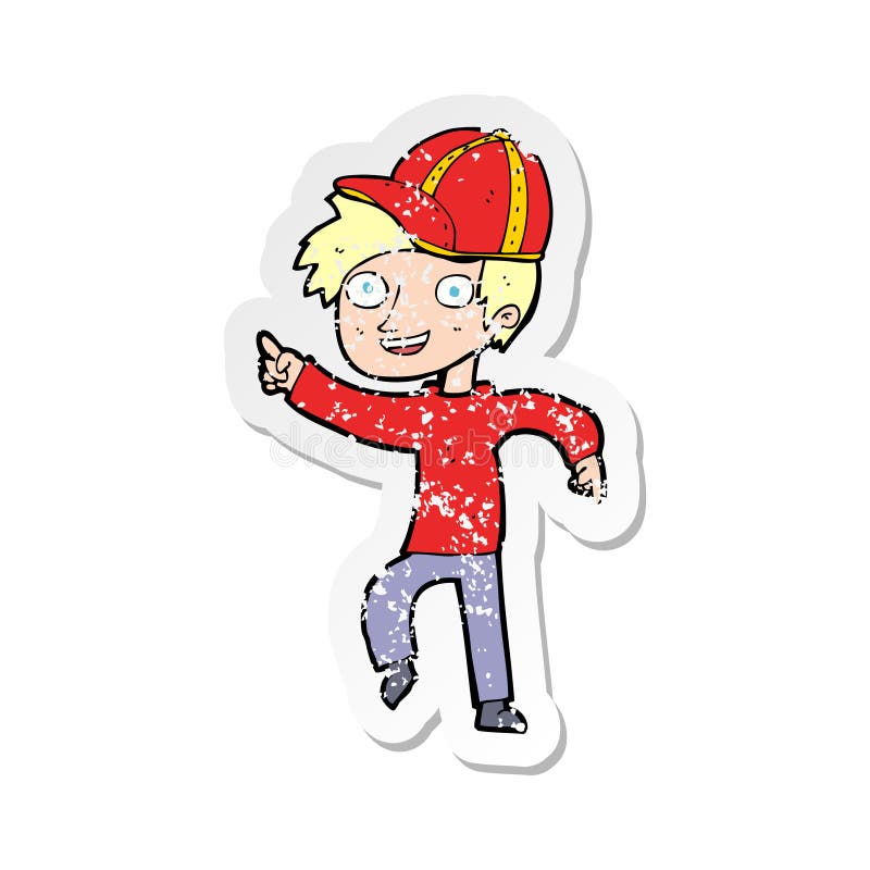Cartoon Drawing Boy Wearing Cap Stock Illustrations – 372 Cartoon ...