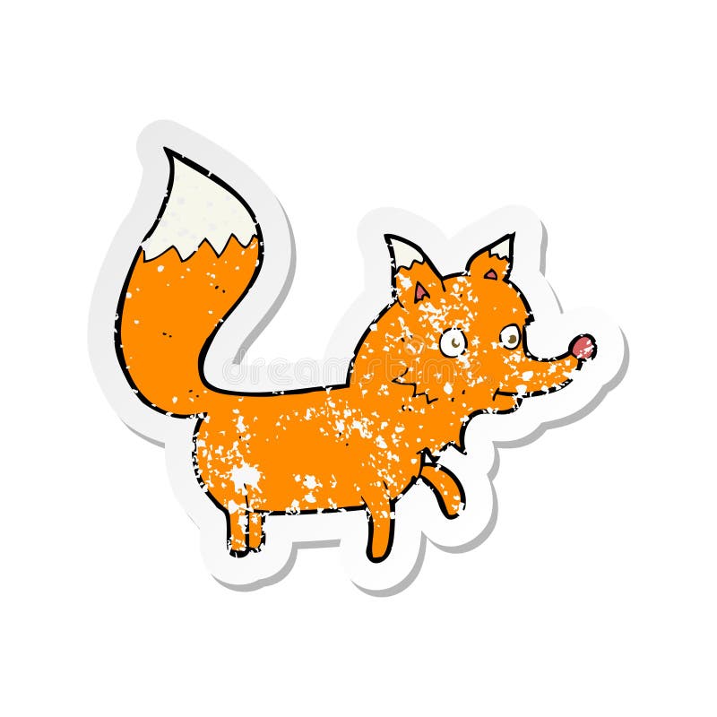 Cartoon Fox Cub Sign Stock Illustrations – 101 Cartoon Fox Cub Sign ...