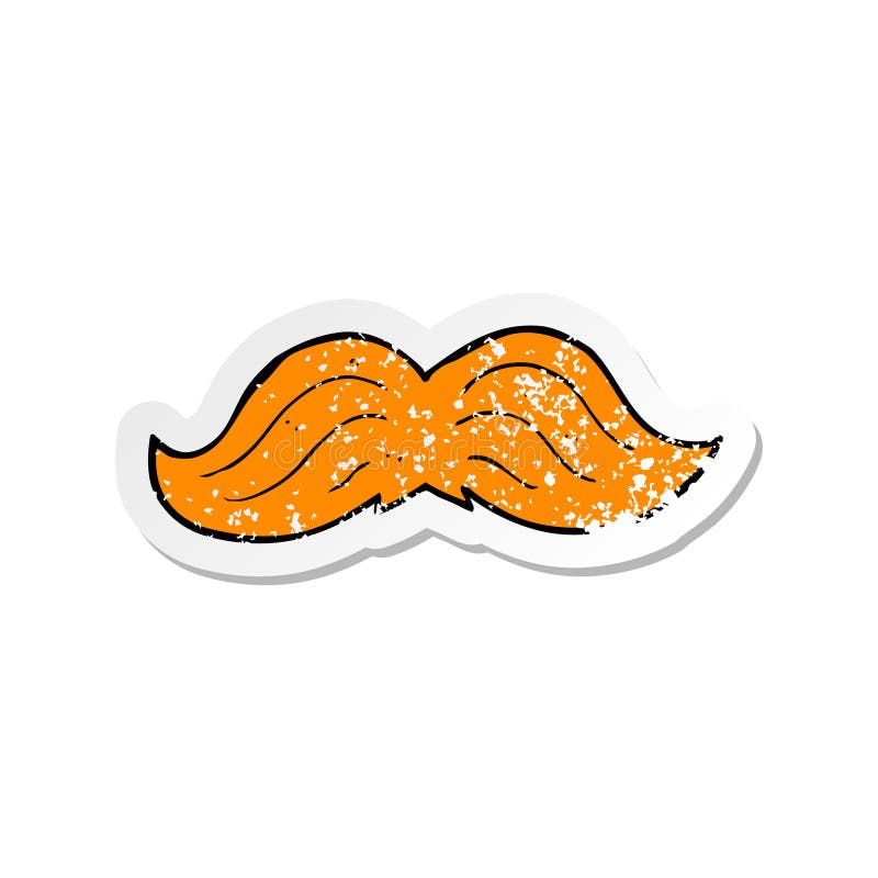 Ginger Mustache or Moustache with Hat and Glasses Icons Set Stock ...
