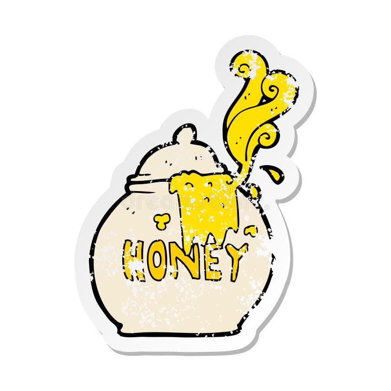 Retro Cartoon Honey Pot Stock Illustrations 455 Retro Cartoon Honey