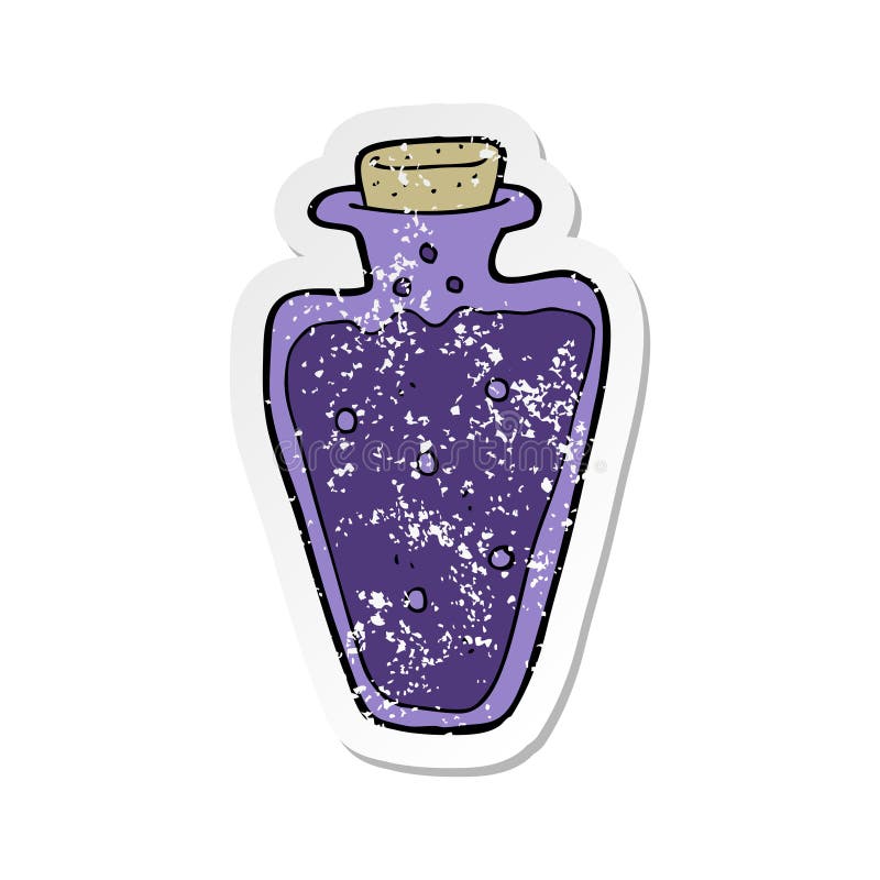 Cartoon potion stock illustration. Illustration of clip - 37021334