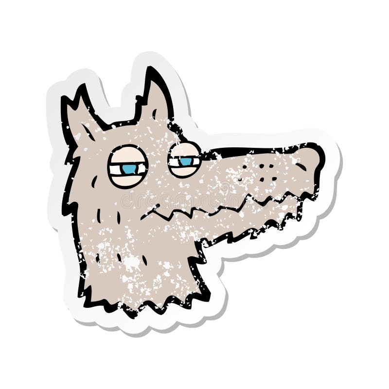 Silly Wolf Face Stock Illustrations – 96 Silly Wolf Face Stock ...