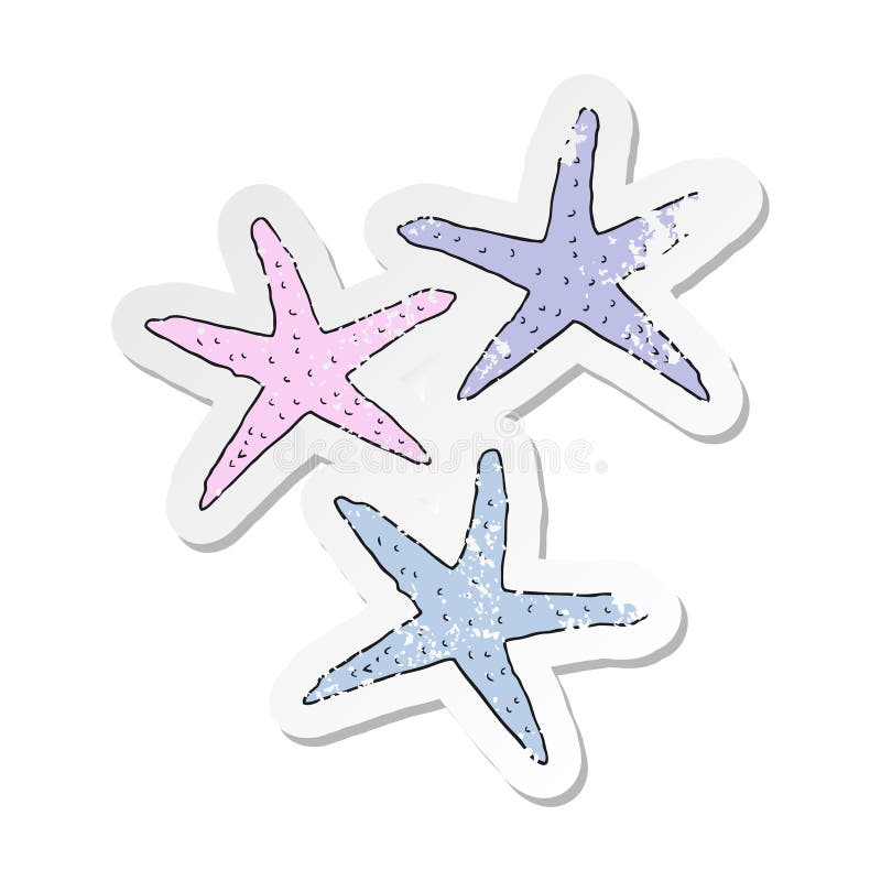 Starfish Retro Stock Illustrations – 9,756 Starfish Retro Stock ...