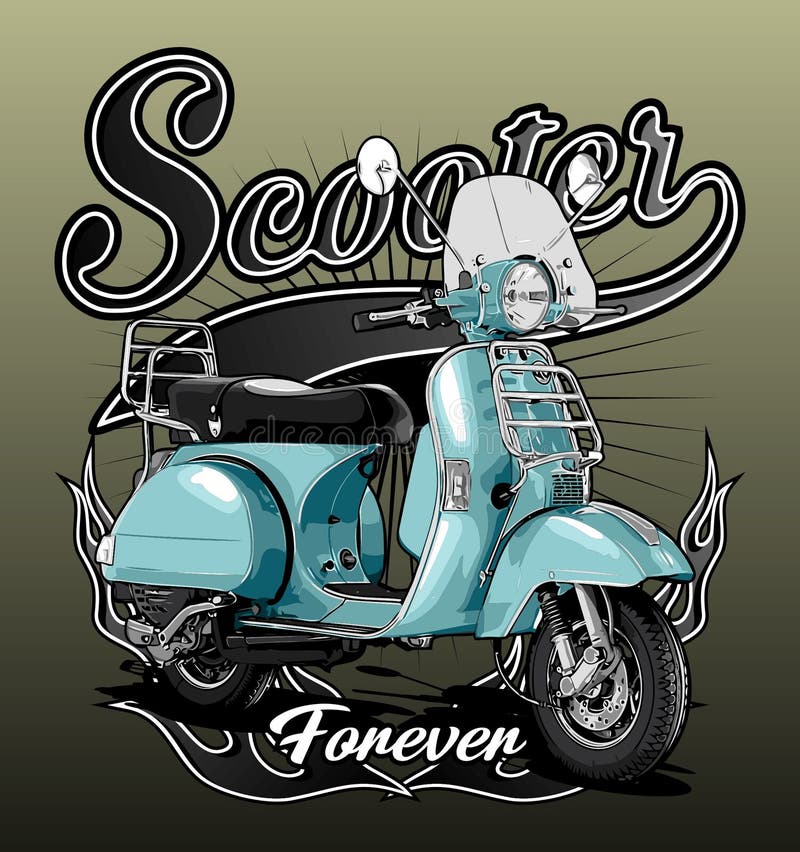 Retro dos trazos ilustración del vector. Ilustración de retro - 264238426