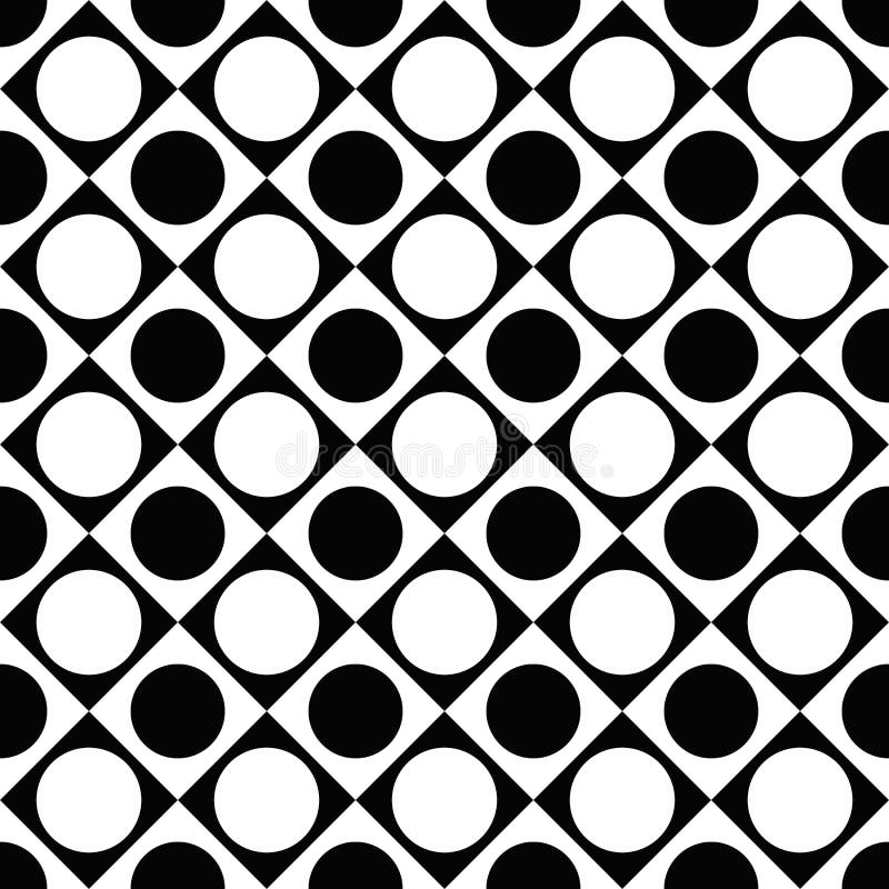 Abstract Retro Seamless Dot Pattern Background Design Stock Vector ...