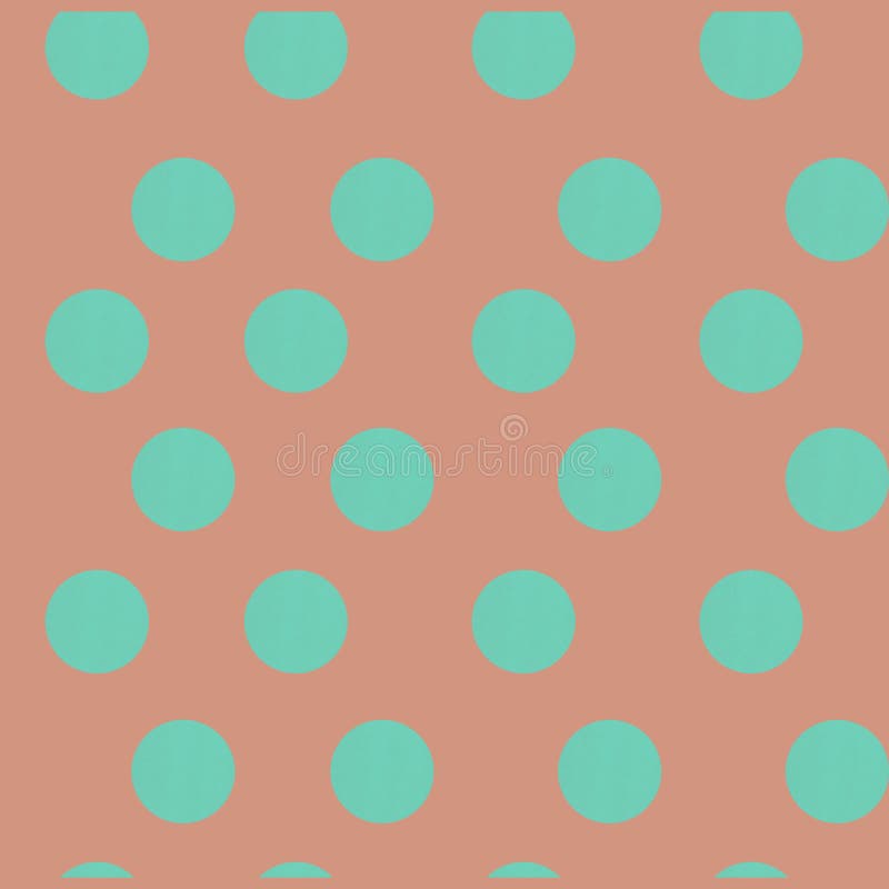 Retro Dot Seamless Pattern Background Illustration Wallpaper Texture ...