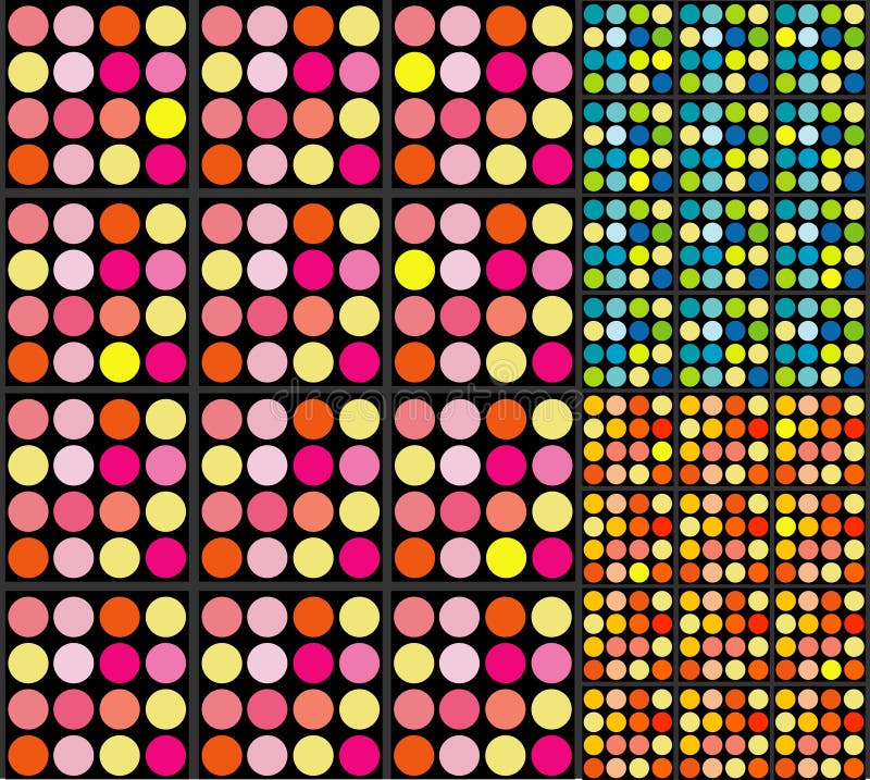 Retro Dots Background stock vector. Illustration of century - 4058276
