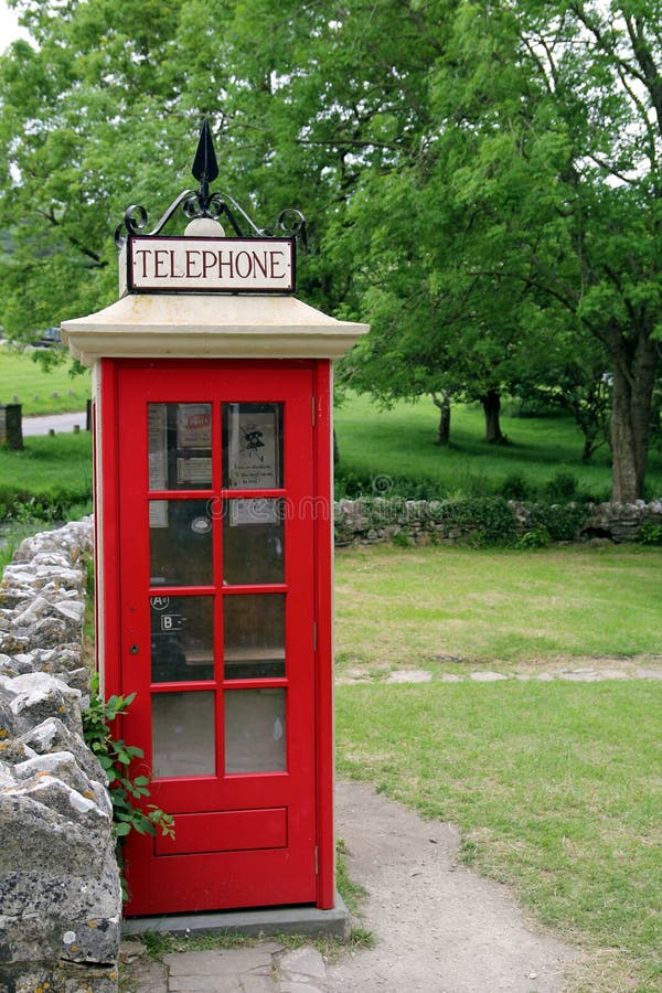 Retro English Telephone Box Editorial Photography - Image of tyneham ...