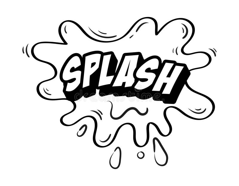 Retro explosion for comics stock vector. Illustration of talk - 256629216