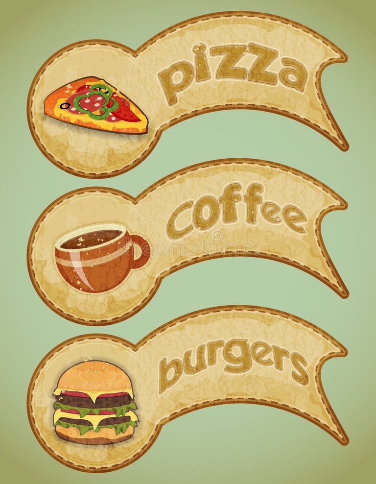 Food Labels Cartoon Stock Illustrations – 6,525 Food Labels Cartoon ...