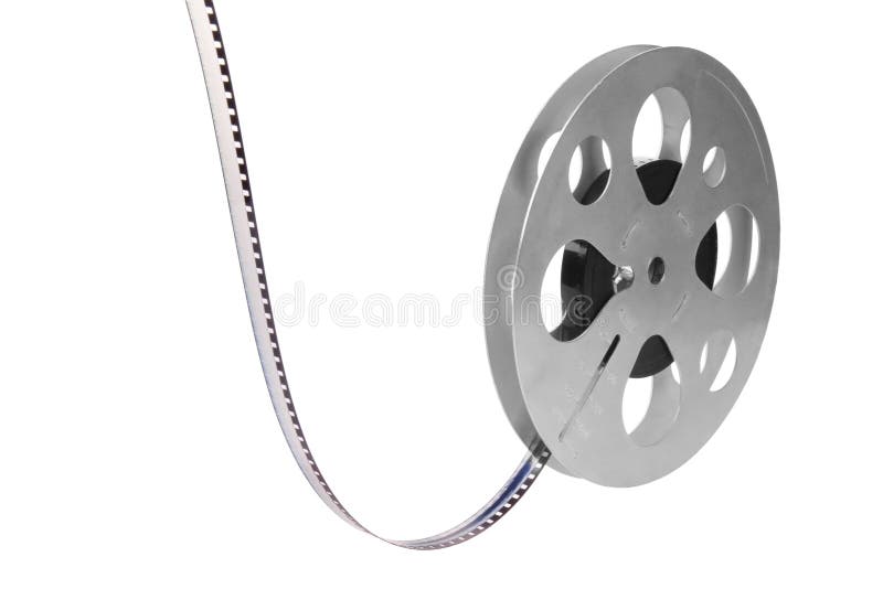 Movie Film Spool stock photo. Image of spool, leader, entertainment ...