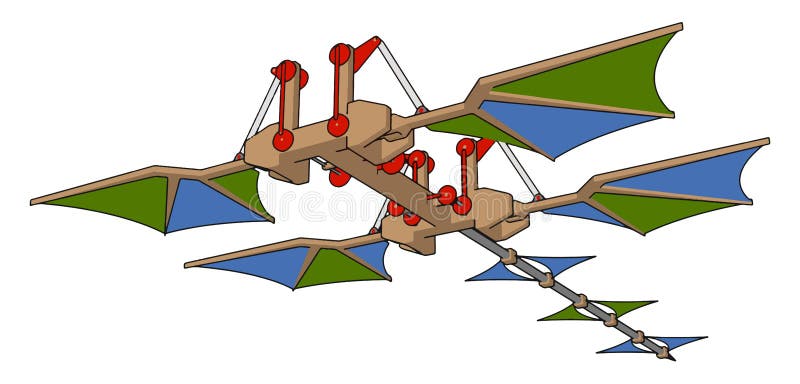 Flying Bird Machine Stock Illustrations – 297 Flying Bird Machine Stock ...