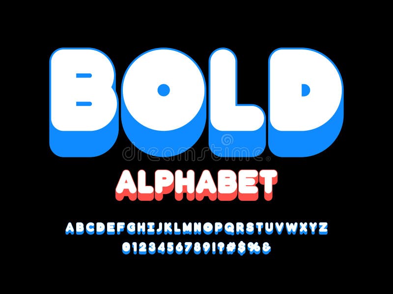 Retro font stock vector. Illustration of text, retro - 233228562