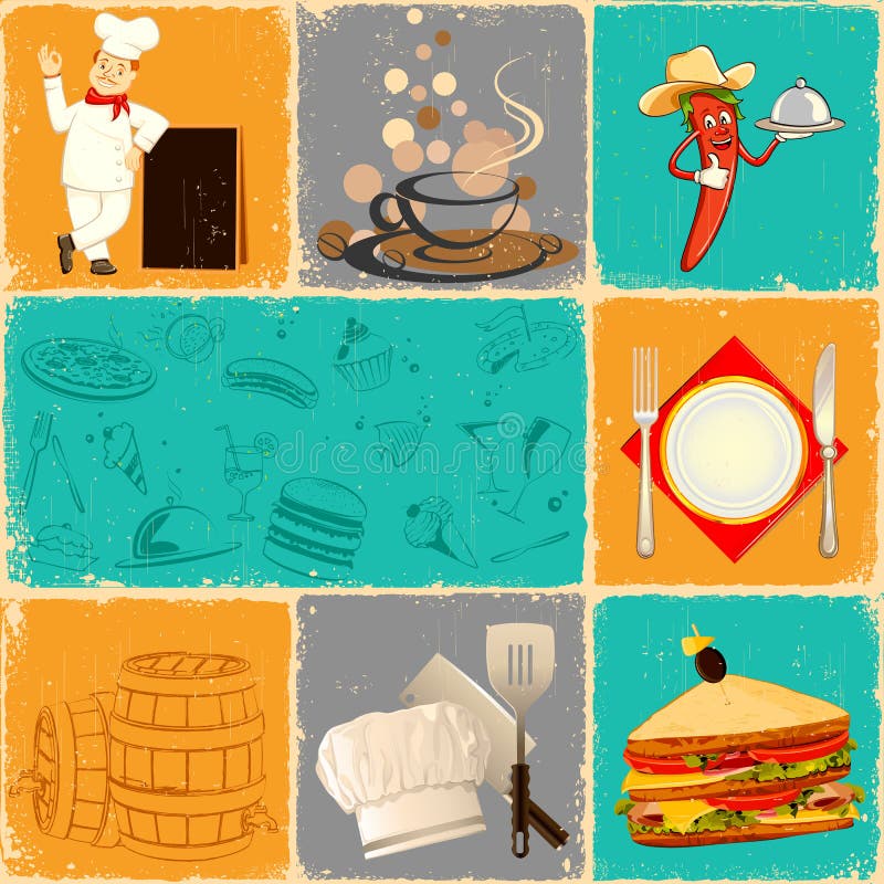 Snack Collage Stock Illustrations – 2,748 Snack Collage Stock ...