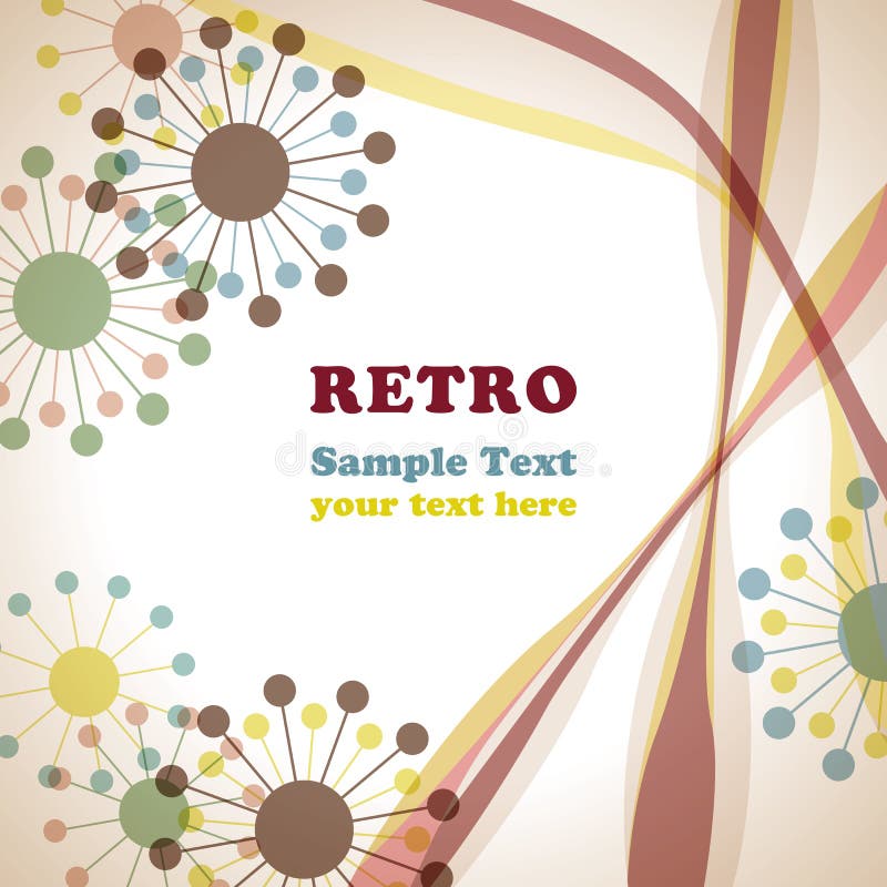 Retro frame stock vector. Illustration of poster, concept - 19457400