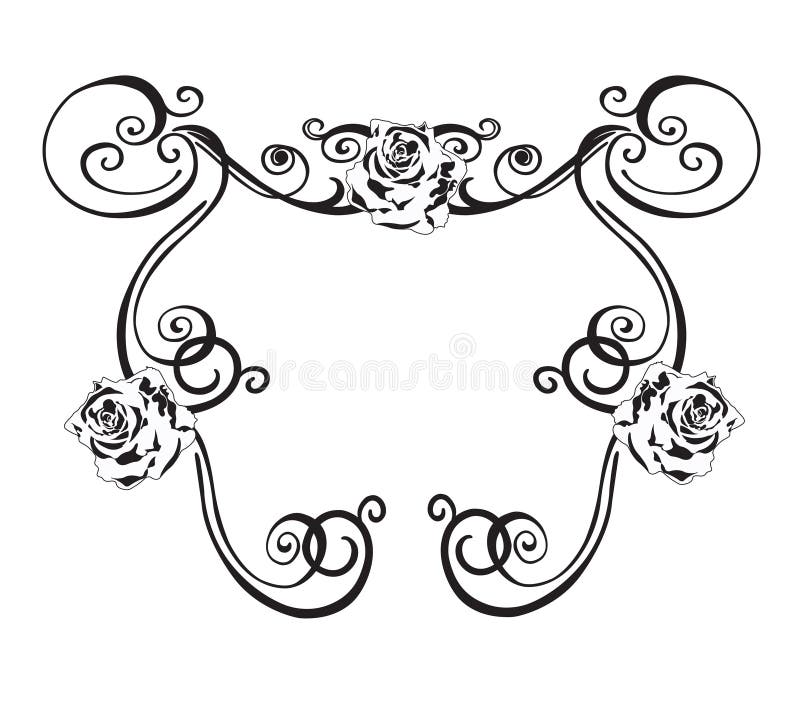 Retro frame stock vector. Illustration of graphic, stylish - 8214938