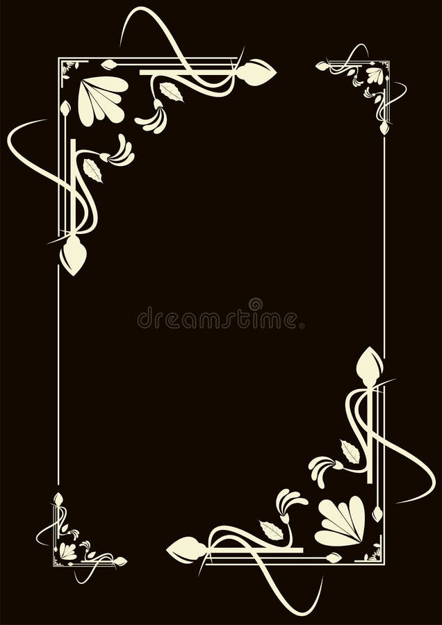 Retro frame stock vector. Illustration of frame, sign - 9723142