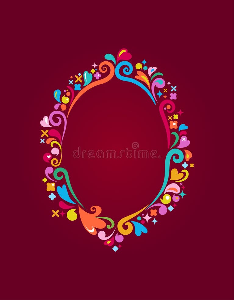 Retro Hippie Flower Frame Stock Illustrations – 2,494 Retro Hippie ...