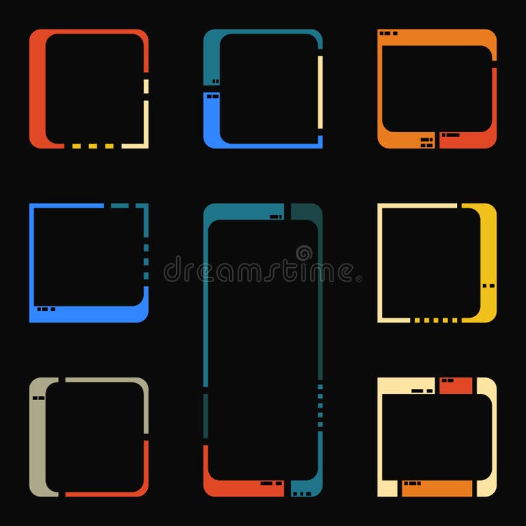 Retro Ui Element Stock Illustrations – 13,631 Retro Ui Element Stock ...