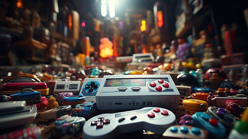 Consoles Controllers Stock Illustrations – 496 Consoles Controllers ...