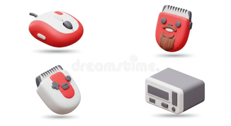 Styled Gaming Peripherals Stock Illustrations – 2 Styled Gaming ...
