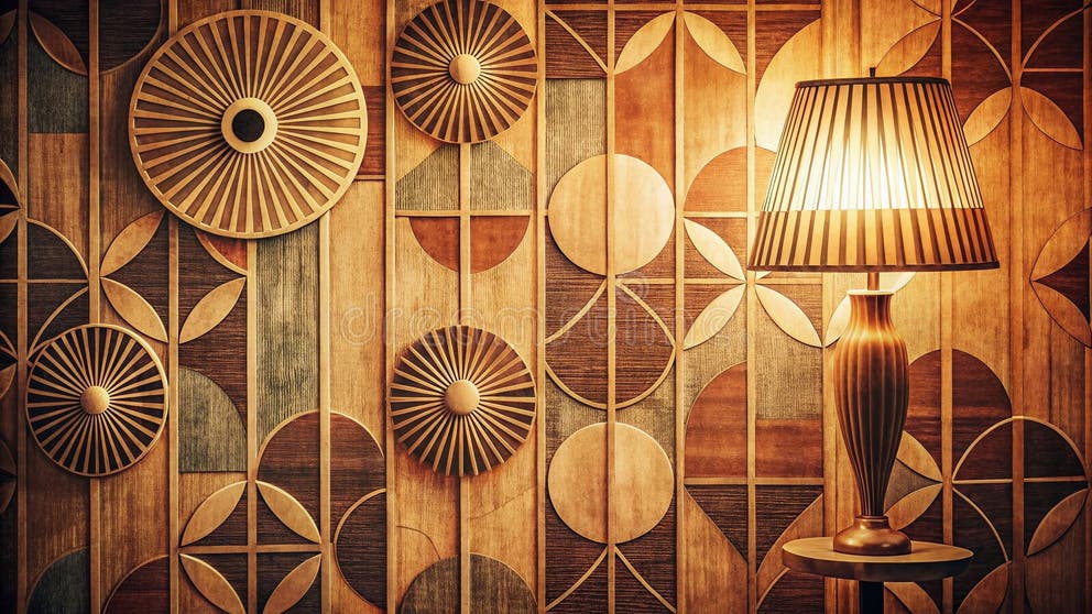 Retro Geometric Design Elements for Vintage Posters Textiles and Modern ...