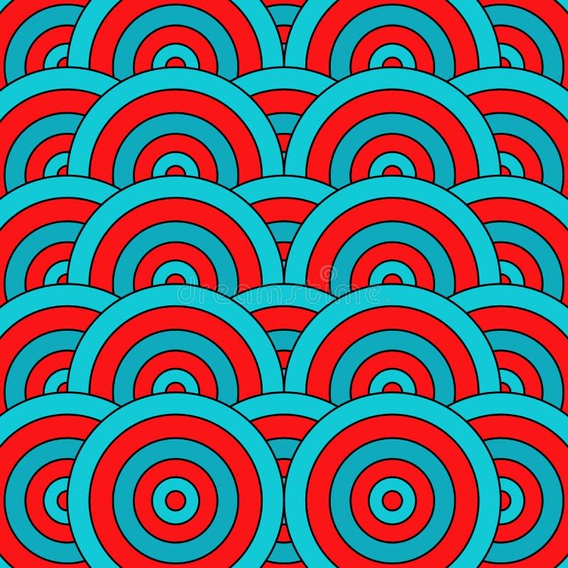 Retro Geometric Pattern Vector, Abstract Retro Background Pattern ...