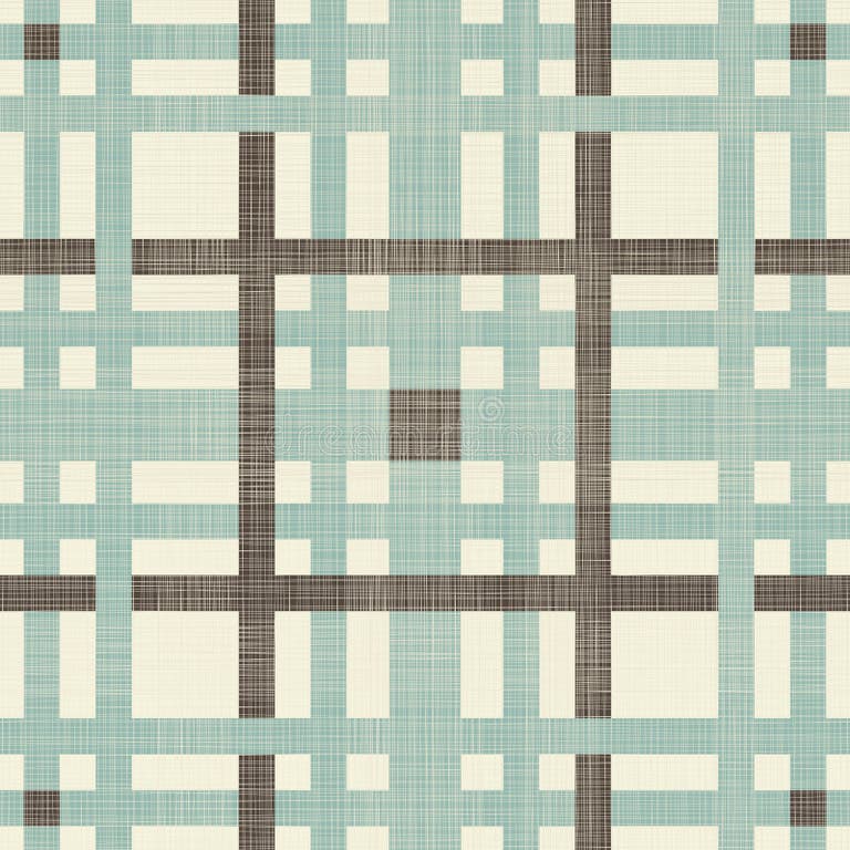 Retro Geometric Seamless Pattern Stock Vector - Illustration of beige ...