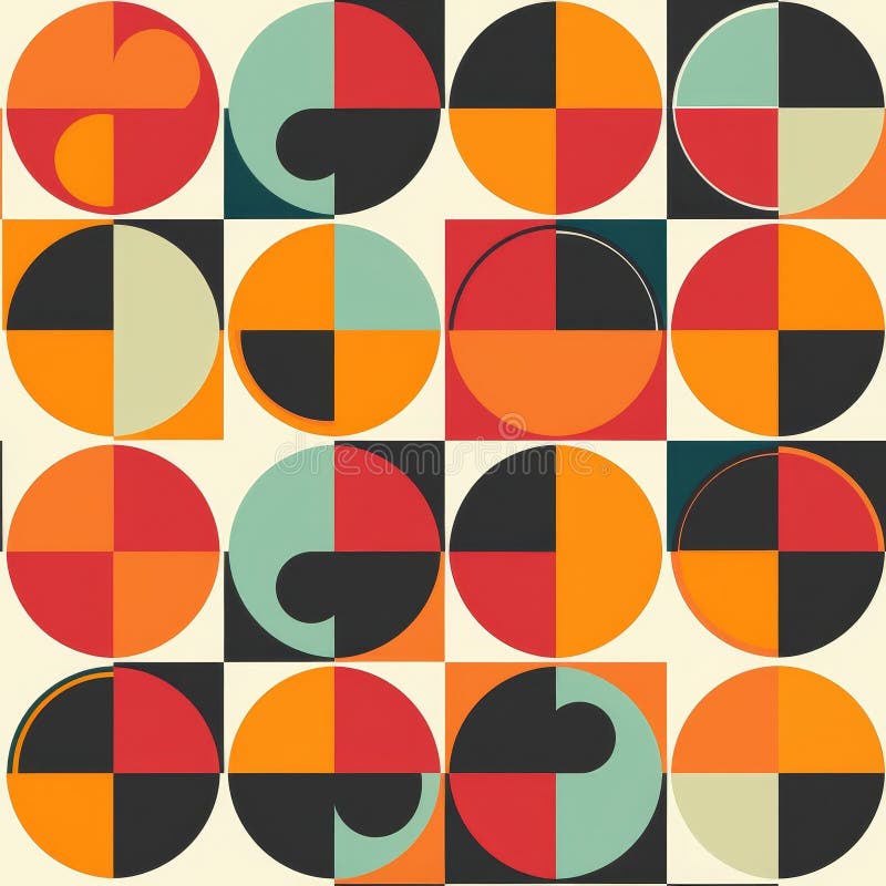 Retro Geometric Shapes stock image. Image of conceptual - 336797371