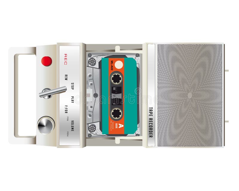Retro ghettoblaster stock image. Image of sound, antique - 28087645