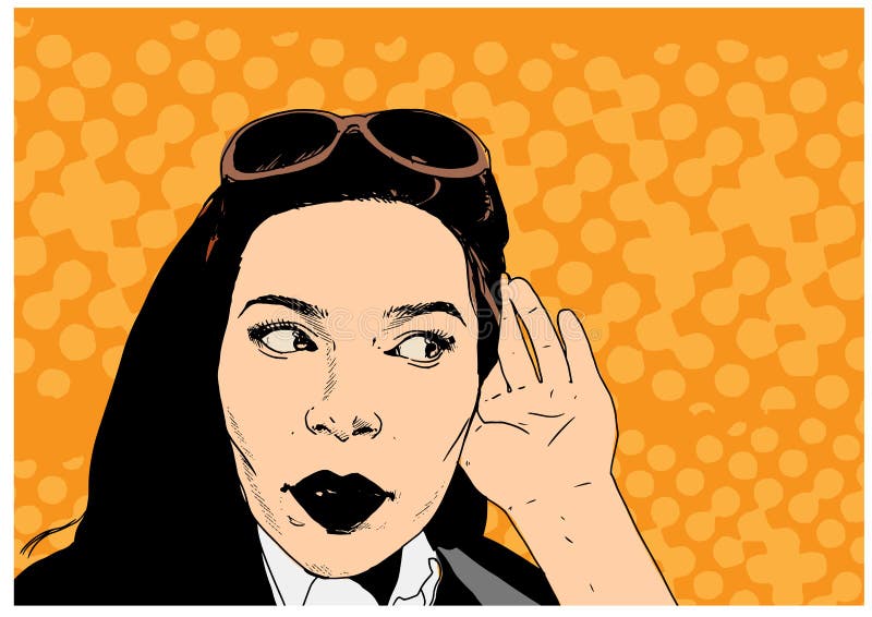 Cartoon Hand To Ear Stock Illustrations – 2,779 Cartoon Hand To Ear ...