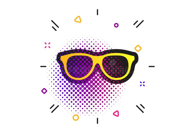 Retro Glasses Sign Icon. Eyeglass Frame Symbol. Vector Stock Vector ...
