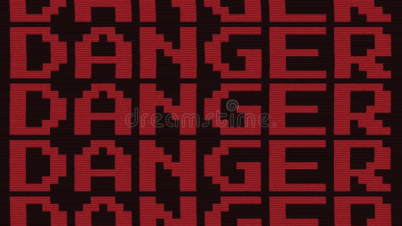 Retro Glitchy 8-Bit Loading Screen Stock Video - Video of electronic ...