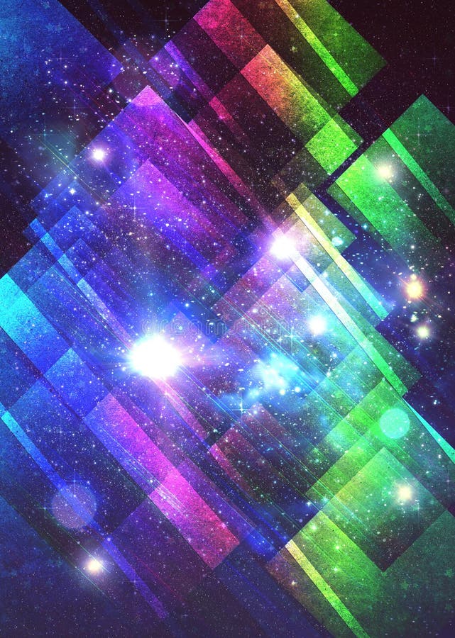 Retro glowing background stock illustration. Illustration of purple ...