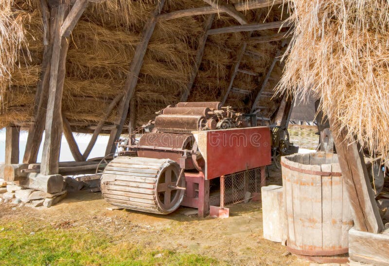 Retro Thrasher stock photo. Image of corn, wheels, wheat - 20560000