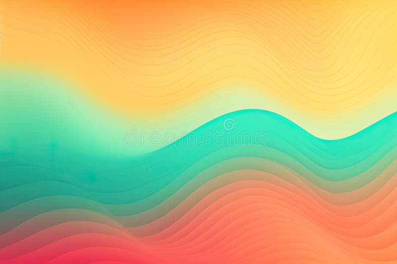 Retro Grainy Gradient Background Noise Texture Effect Summer Poster ...